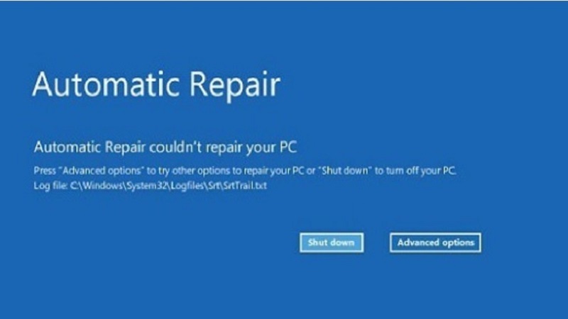 Cách sửa lỗi preparing automatic repair windows 7 10 chạy quá lâu